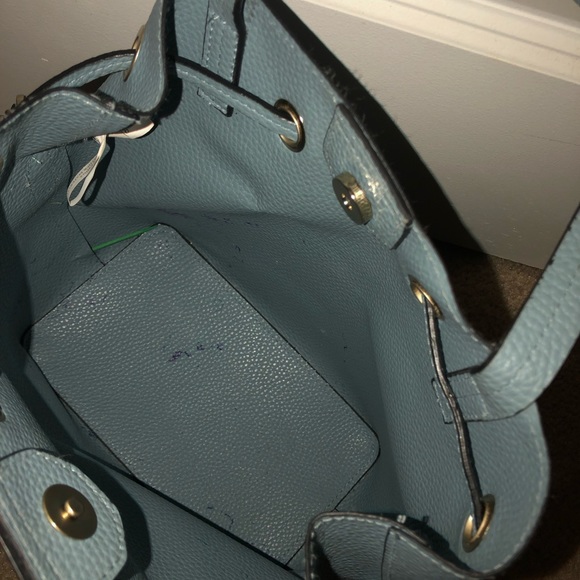 Bags | Baby Blue Hobo Purse | Poshmark